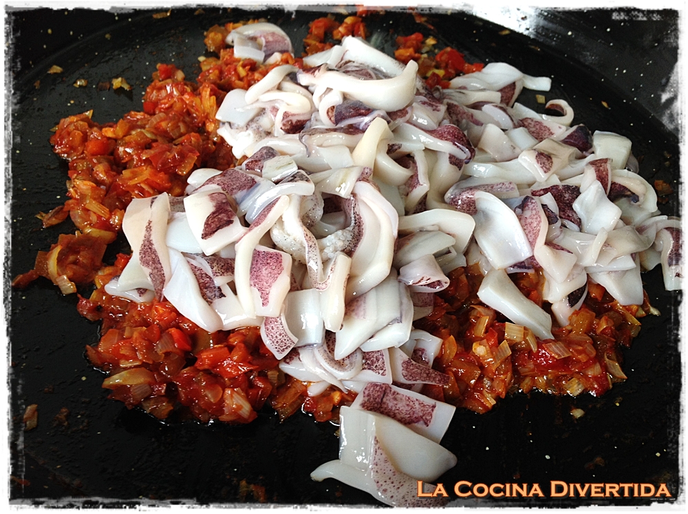 Fideos con calamares – La Cocina Divertida