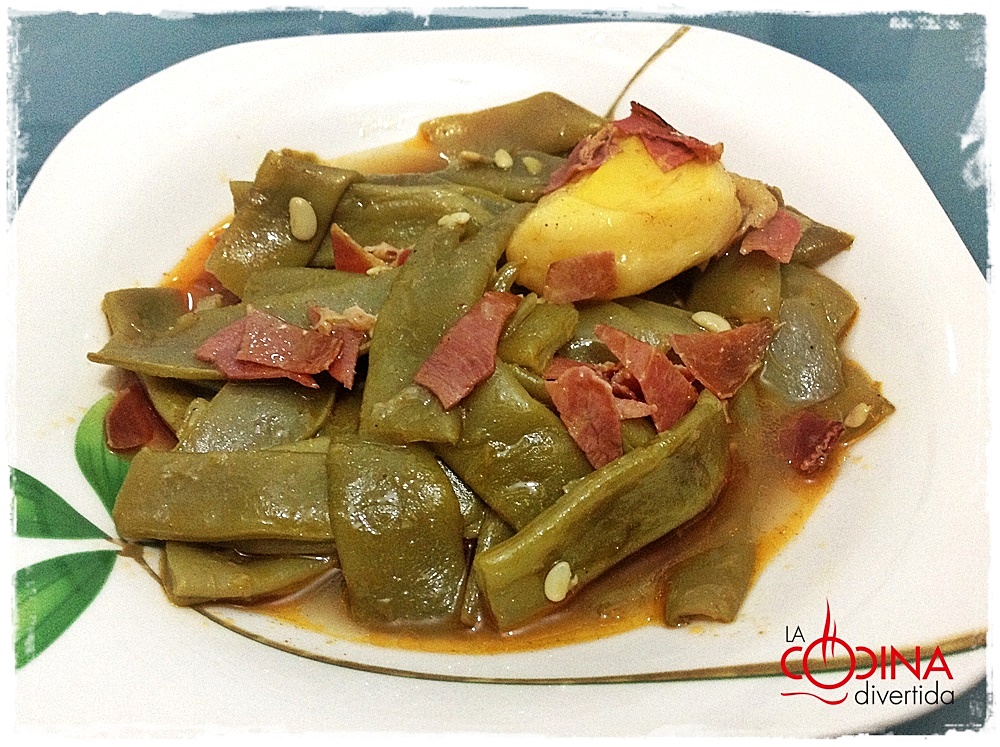 Judías verdes con jamón – La Cocina Divertida