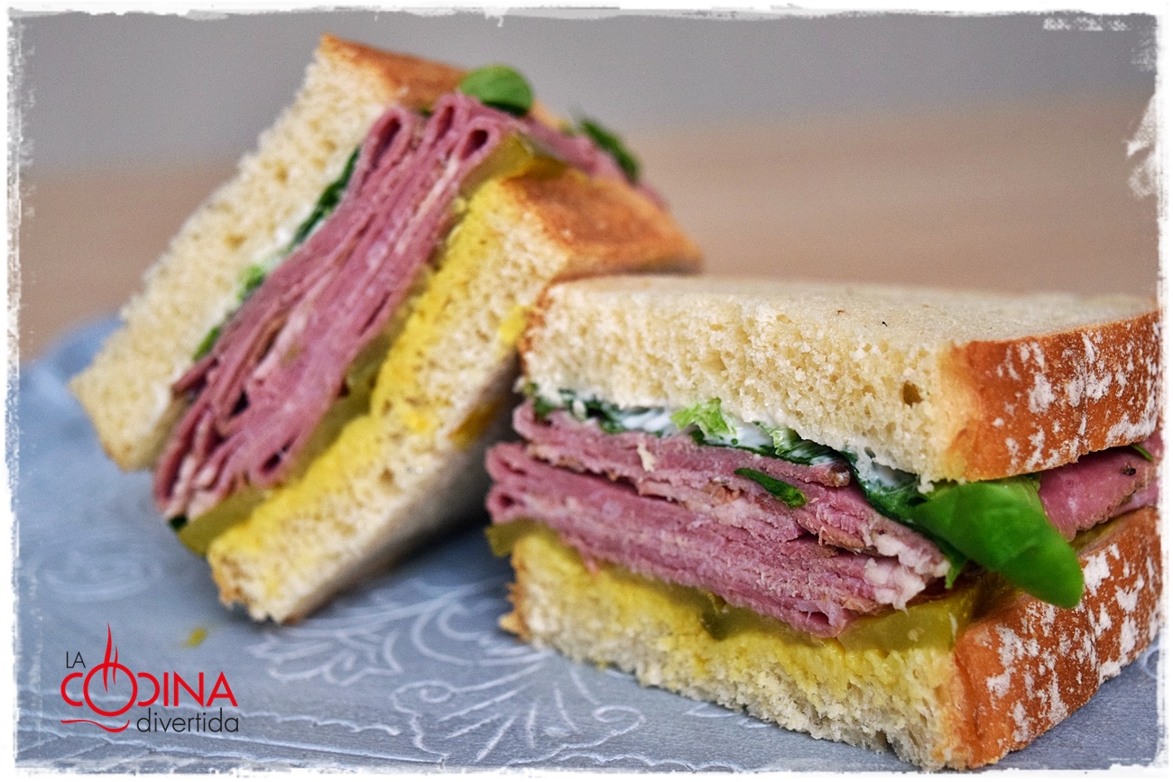 Sándwich de pastrami – La Cocina Divertida